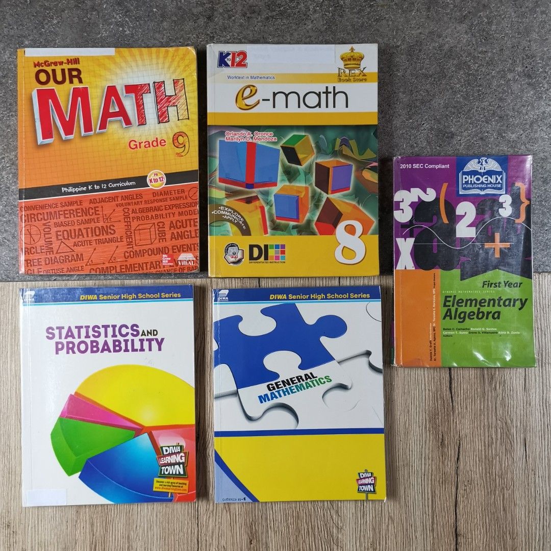 MATHEMATICS TEXTBOOKS on Carousell