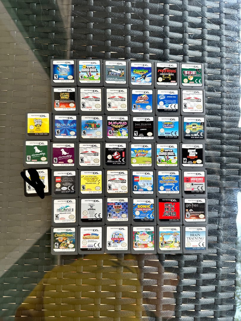 Mega Sale Nintendo DS Game Cartridges Collection, Video Gaming, Video ...