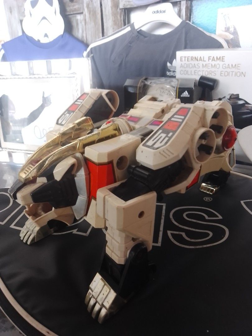 Megazord white tiger zord power ranger, Hobbies & Toys, Toys & Games on ...