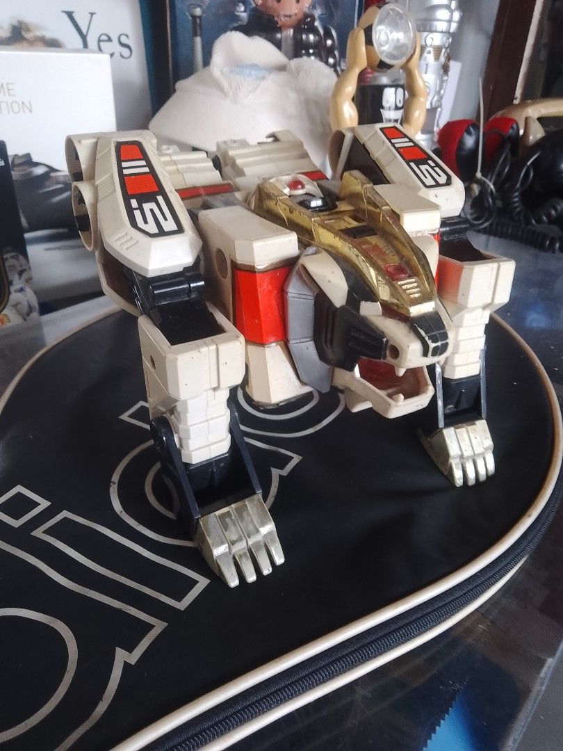Megazord white tiger zord power ranger, Hobbies & Toys, Toys & Games on ...