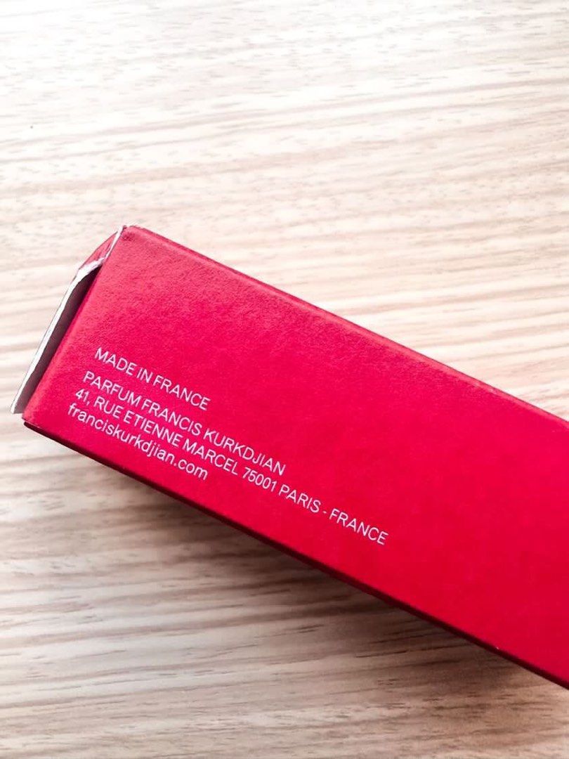 MFK Baccarat 540 Extrait (BR540) 5ml size, Beauty & Personal Care ...