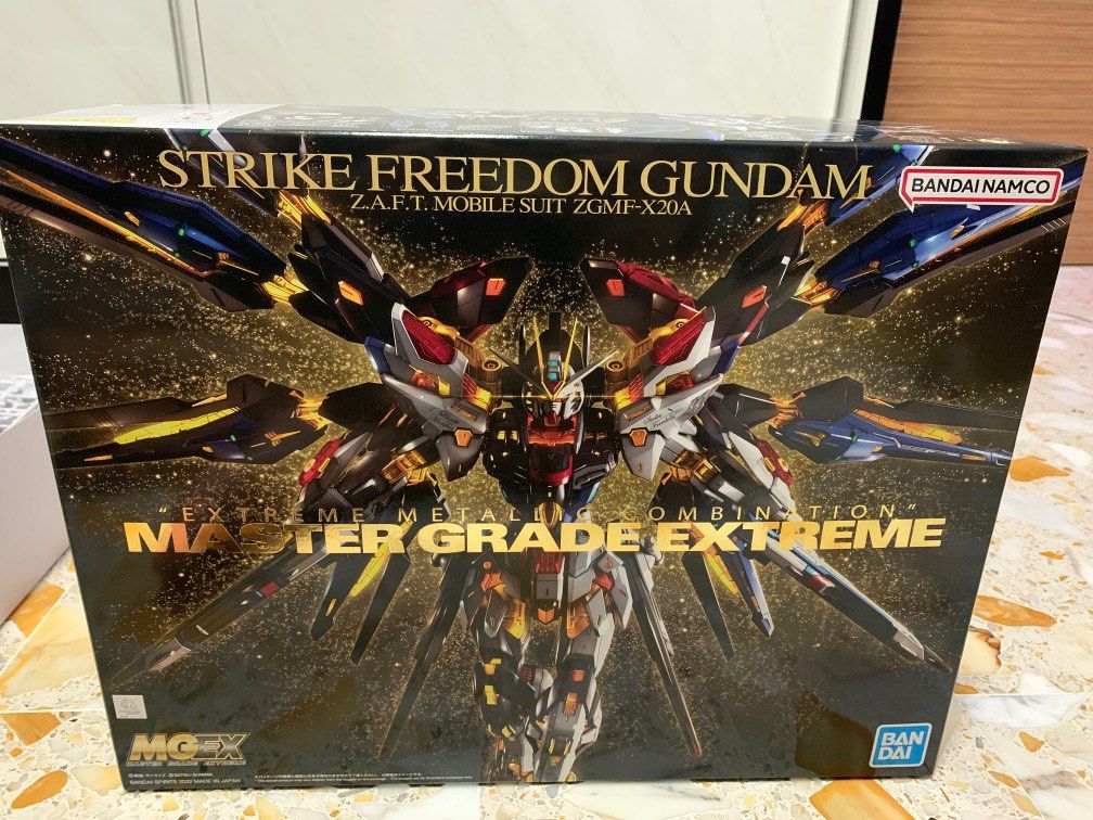 Mgex strike freedom gundam, Hobbies & Toys, Toys & Games on Carousell