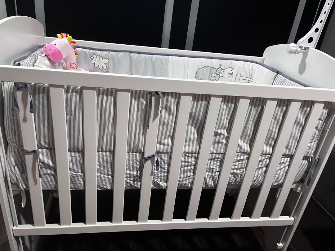 Micuna Little Dino Baby Cot with relax system, Babies & Kids, Baby ...