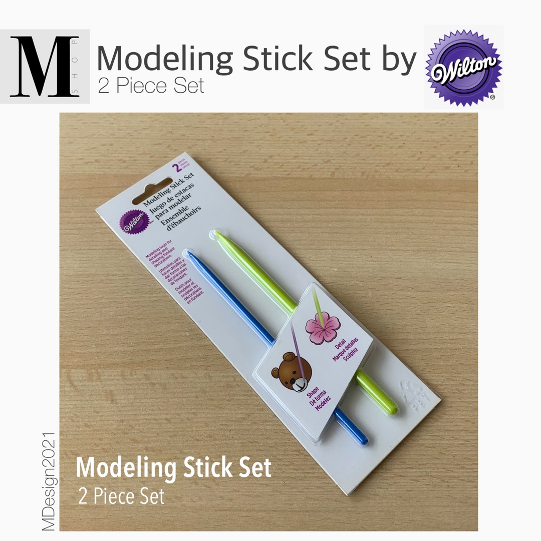 Modeling Stick Set of 2 by Wilton on Carousell