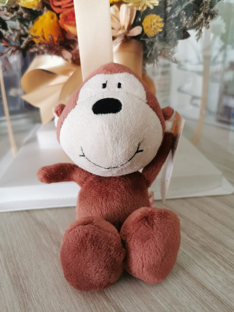MONKEY MINIATURE SOFT TOY, Hobbies & Toys, Toys & Games on Carousell
