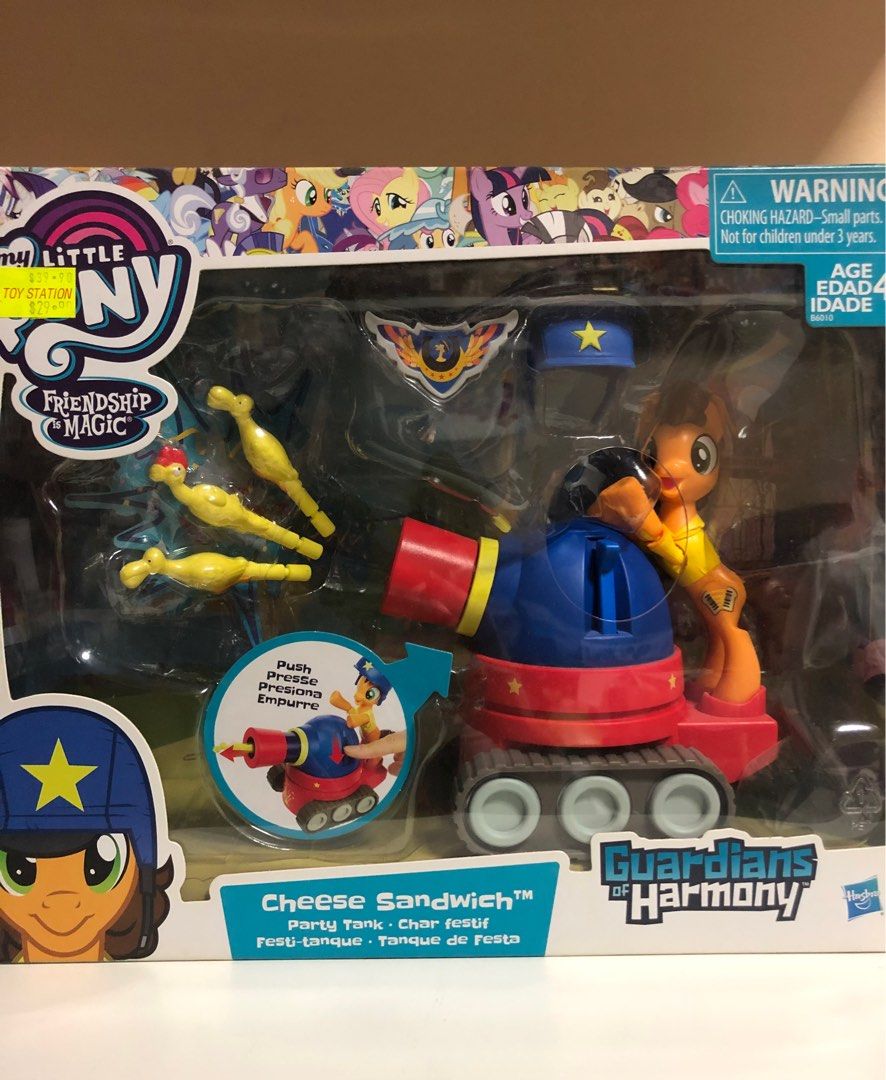 My Little Pony Cheese Sandwich, Hobbies & Toys, Toys & Games on Carousell