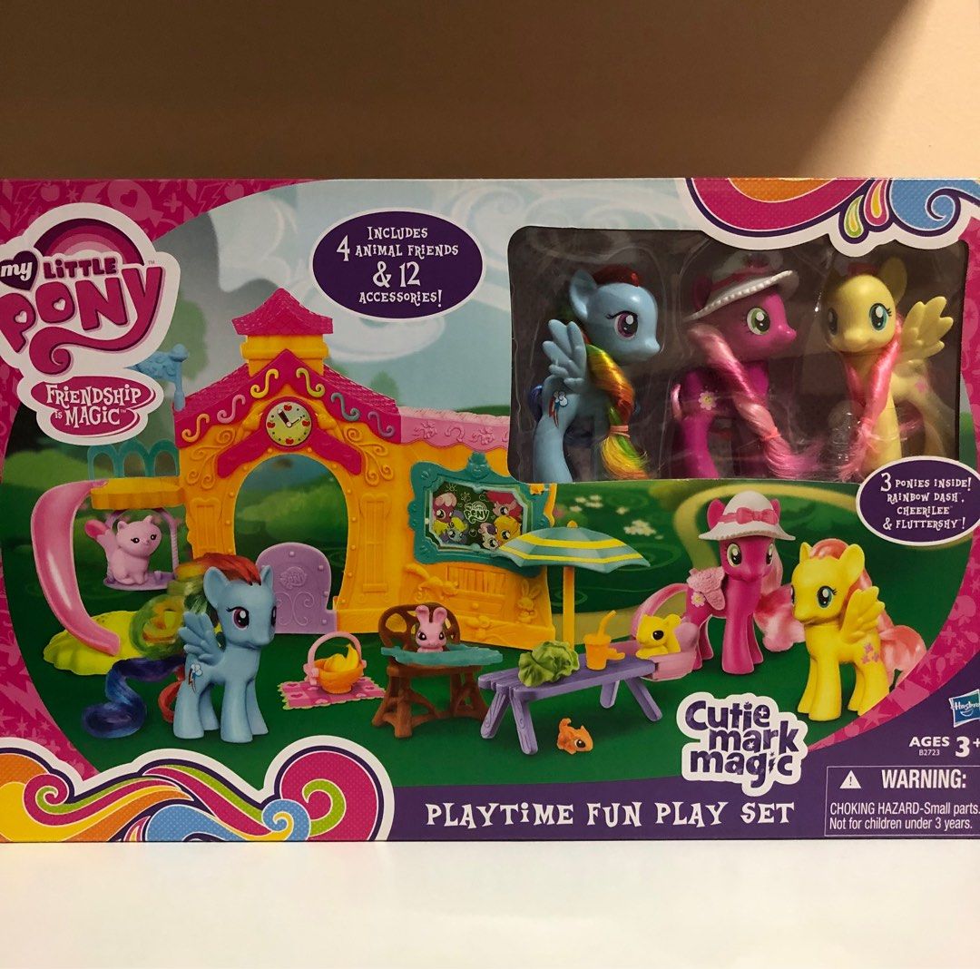 My Little Pony Playtime Set, Hobbies & Toys, Toys & Games on Carousell
