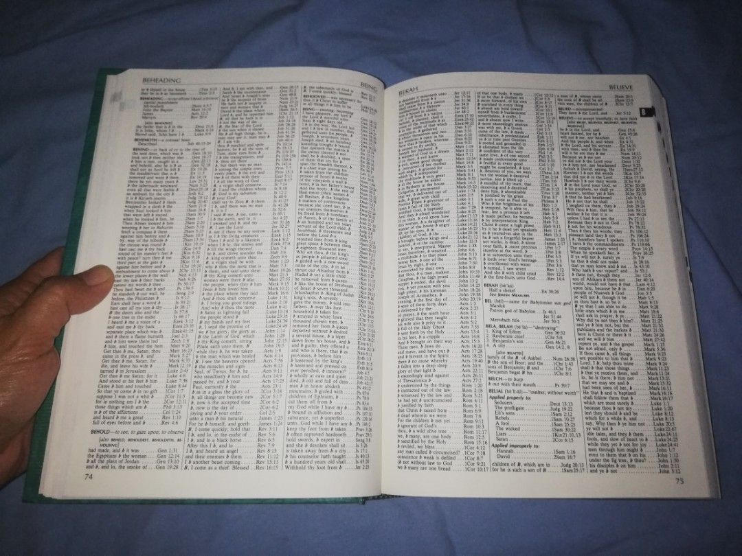 The Three-in-One Bible Reference Companion, Hobbies & Toys, Books ...