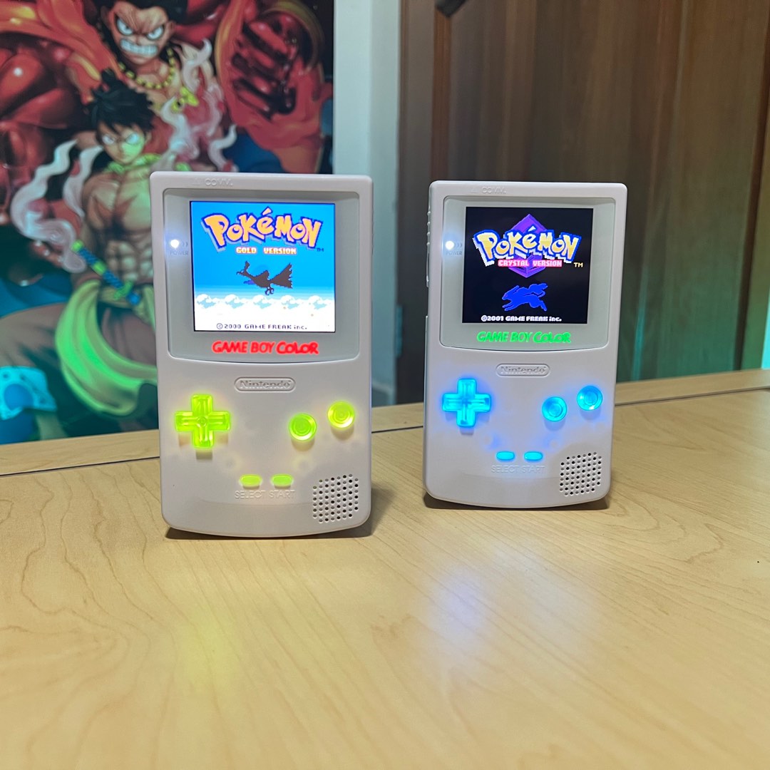 Nintendo Gameboy color ips modded, Video Gaming, Video Game Consoles ...