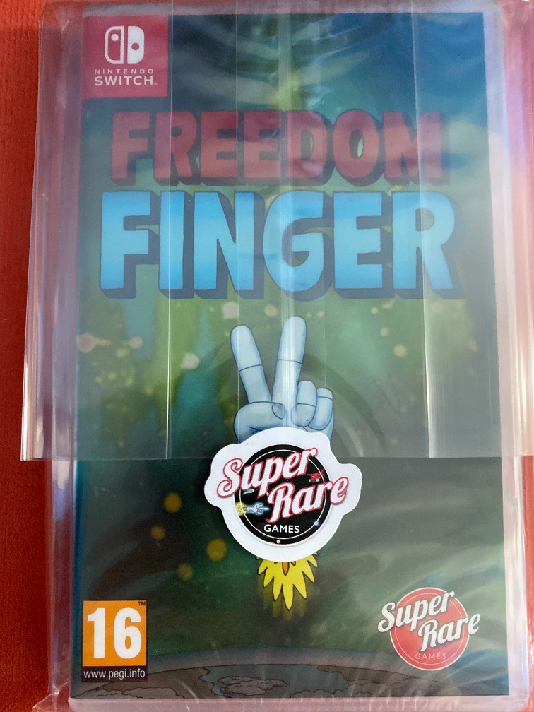 Nintendo switch game Freedom Finger Super Rare Games Switch, Video ...
