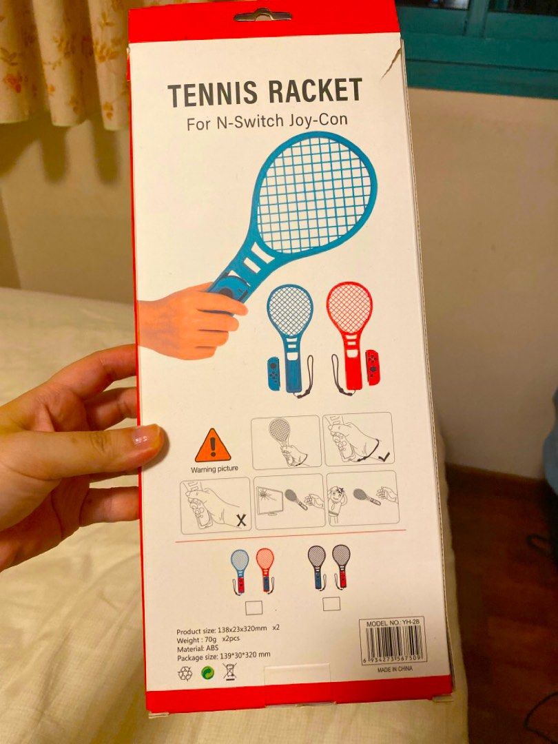 Nintendo Switch Sports Racket - tennis/ badminton, Sports Equipment ...