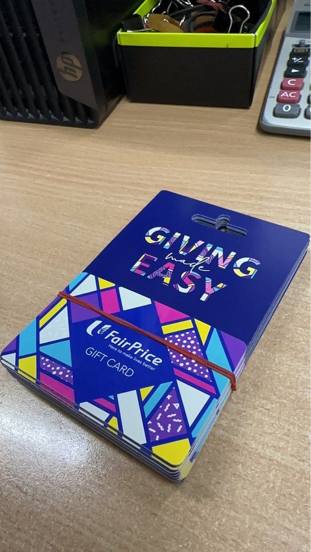 NTUC gift card (card value 600), Tickets & Vouchers, Vouchers on Carousell