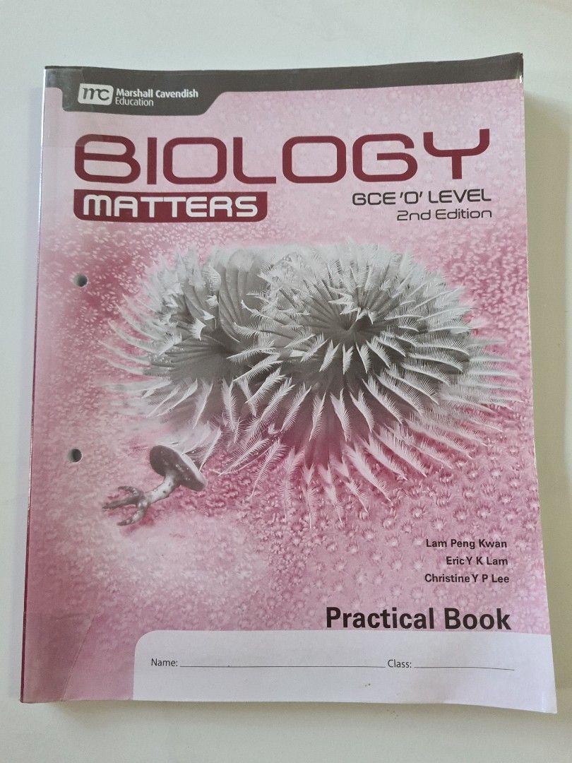 O Level Biology practical book, Hobbies & Toys, Books & Magazines ...