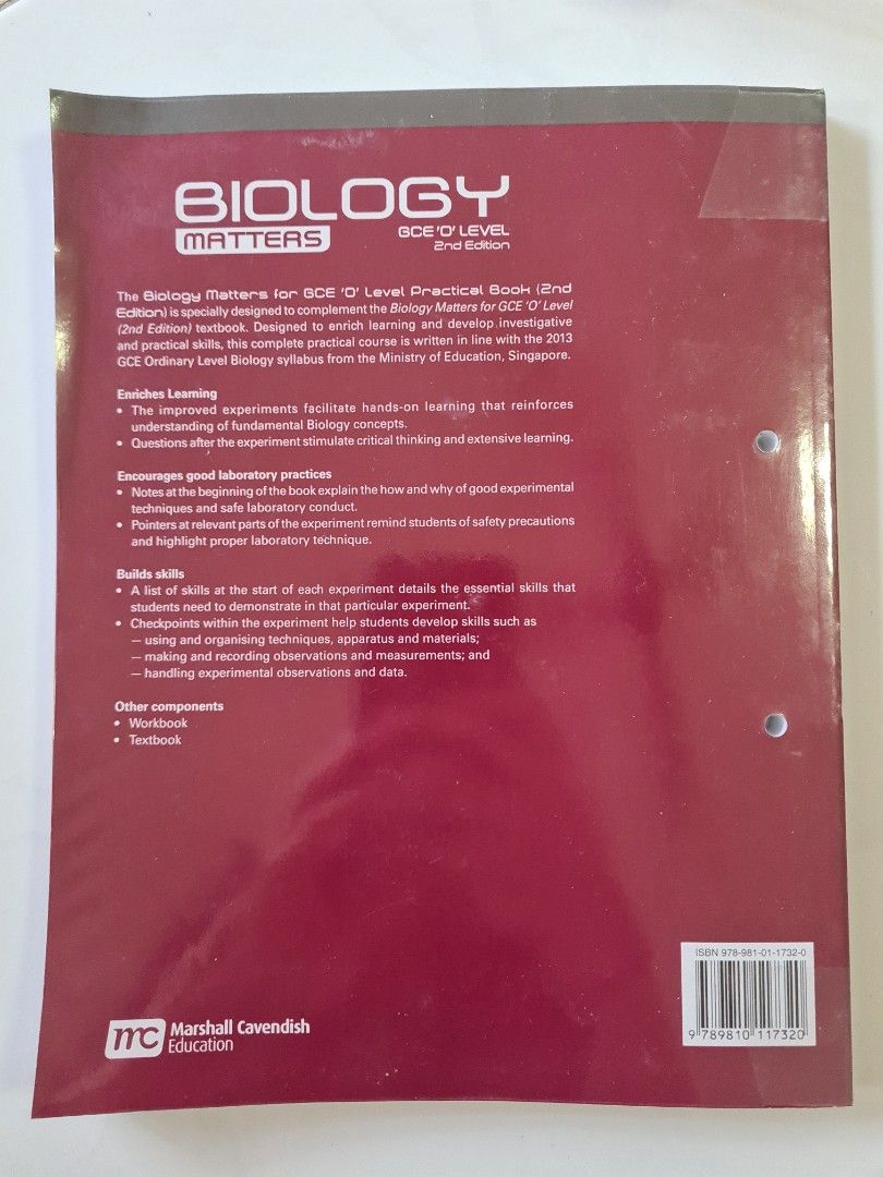 O Level Biology practical book, Hobbies & Toys, Books & Magazines ...