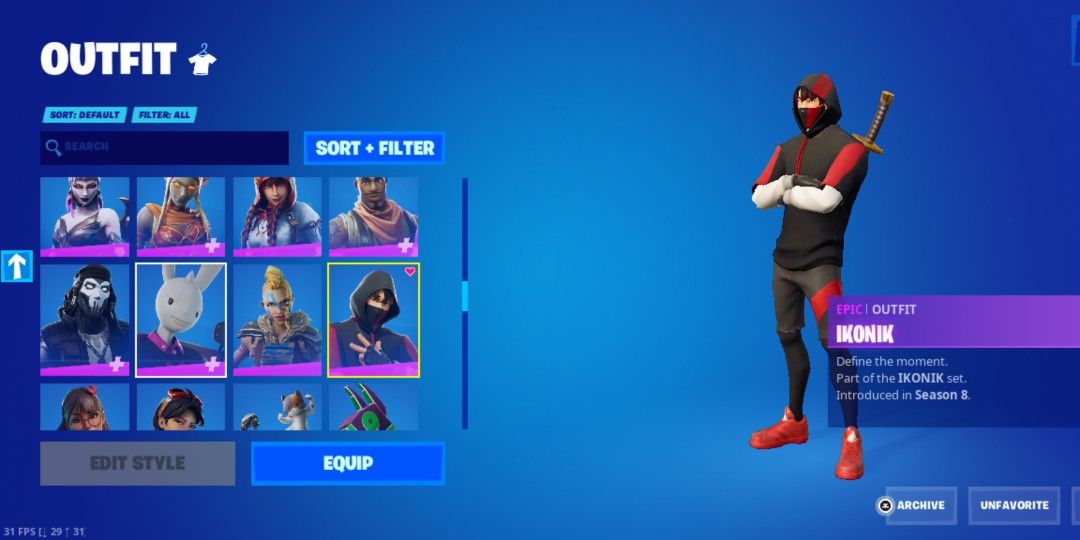 Og stacked fn acc have ikonik and more, Video Gaming, Video Games ...
