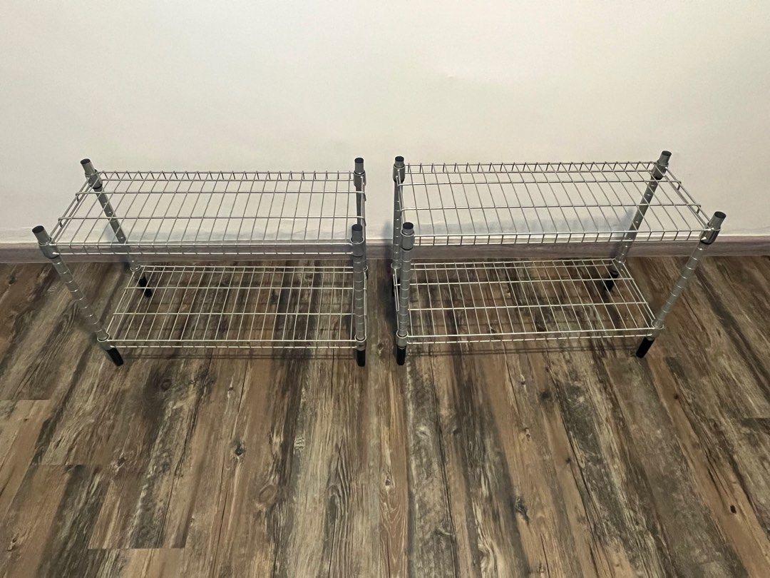 OMAR Shelving unit (2 tiers), Furniture & Home Living, Furniture ...
