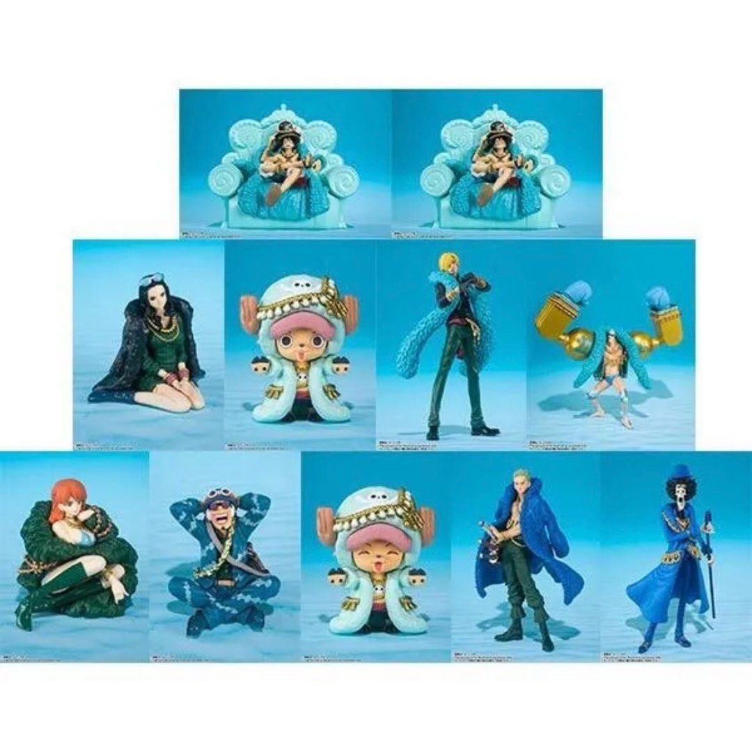 ONE PIECE Figure TAMASHII Box Vol.1 + Vol.2 BANDAI Spirits Japan ...