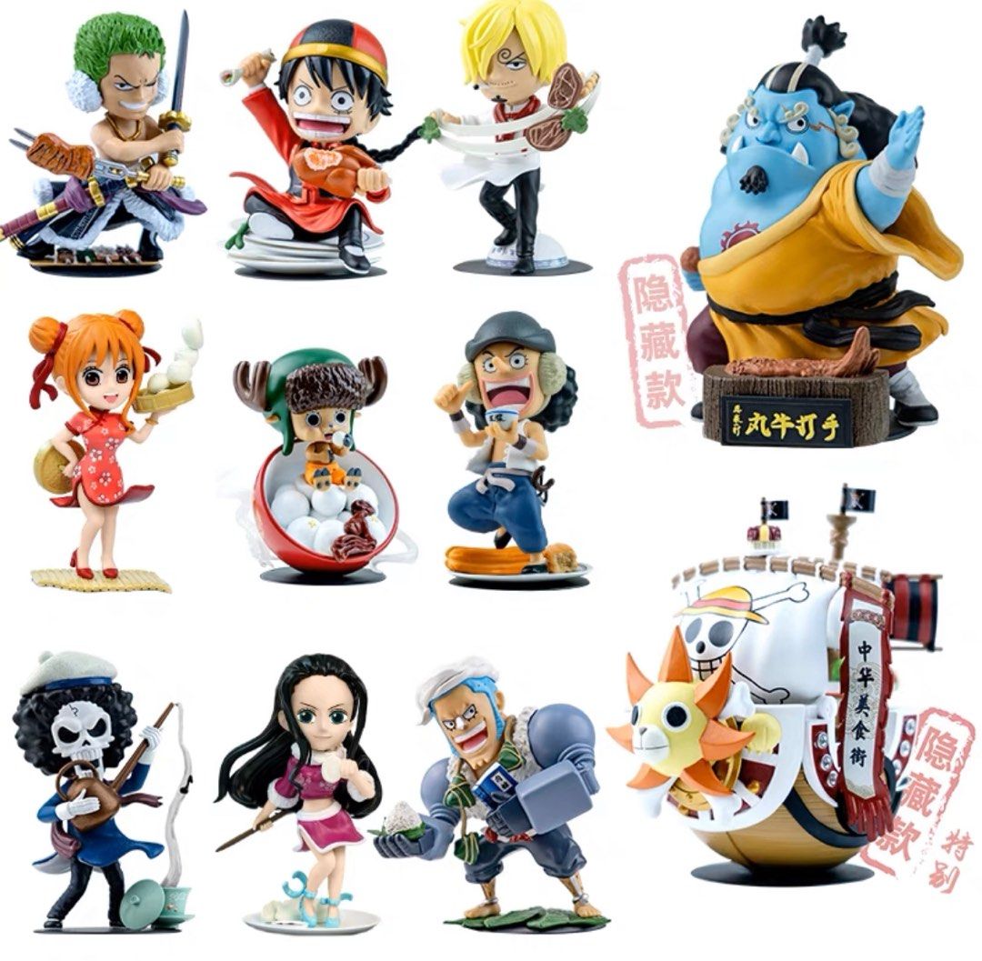 One Piece Popmart Chinese Food Cuisine Street Series, Hobbies & Toys ...