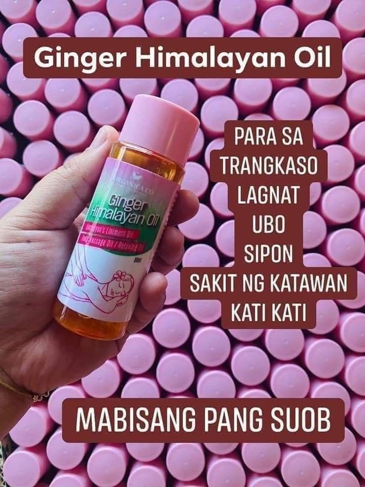 Organica Co. Ginger Himalayan Liniment Oil with FREEBIES, Beauty ...