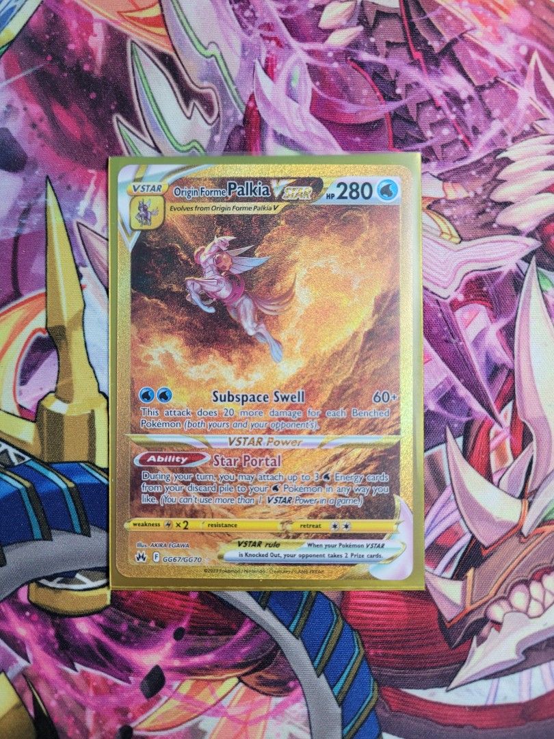 Origin Forme Palkia VSTAR, Hobbies & Toys, Toys & Games on Carousell