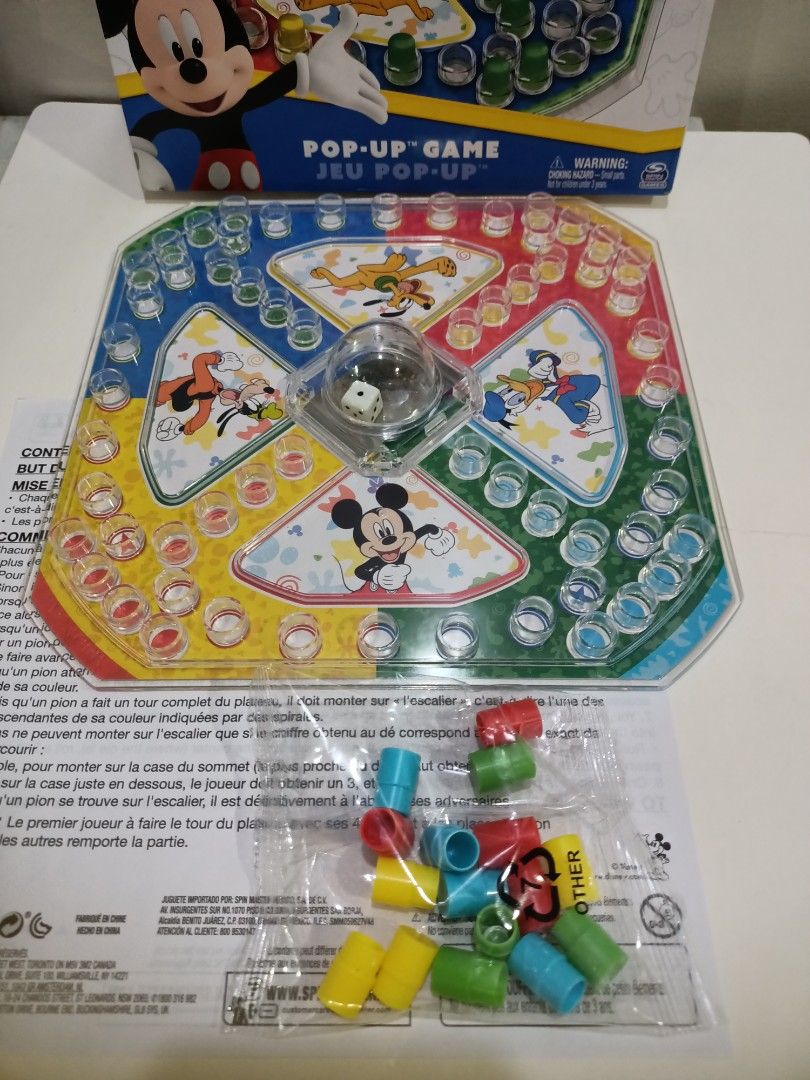 Original Disney Junior Mickey Mouse Pop-Up Game on Carousell