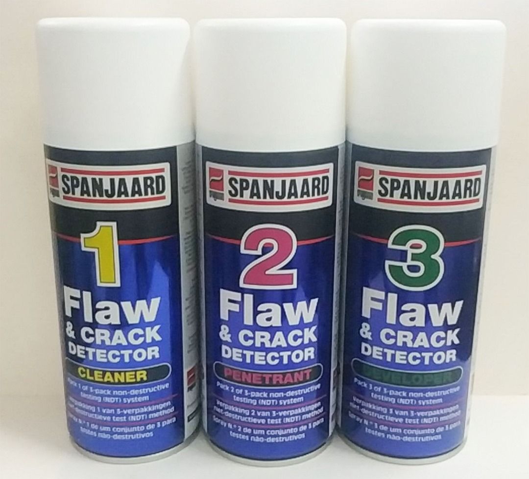 ORIGINAL SPANJAARD FLAW AND CRACK DETECTOR NO. 1, 2 AND 3 ( 1 SET OF 3 ...
