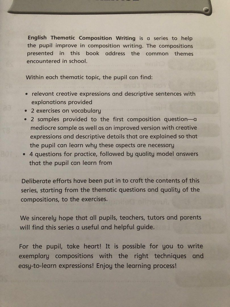 P6 PSLE CONTINUOUS WRITING COMPOSITION ENGLISH BOOKS, Hobbies & Toys ...