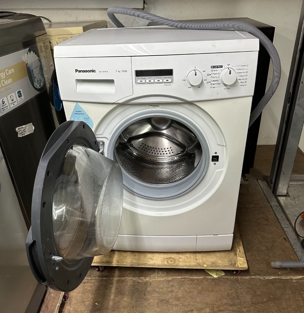 PANASONIC 7KG Washer NA-107VC4, TV & Home Appliances, Washing Machines and Dryers on Carousell