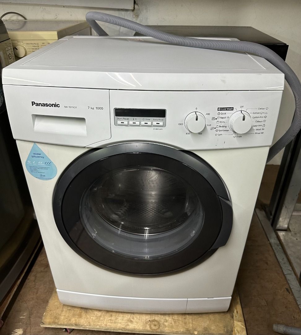 PANASONIC 7KG Washer NA-107VC4, TV & Home Appliances, Washing Machines and Dryers on Carousell