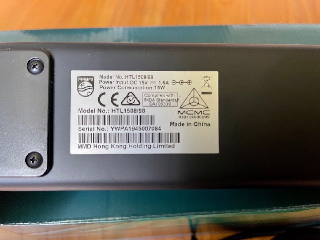 PHILIPS HTL1508 Soundbar Speaker, Audio, Soundbars, Speakers ...