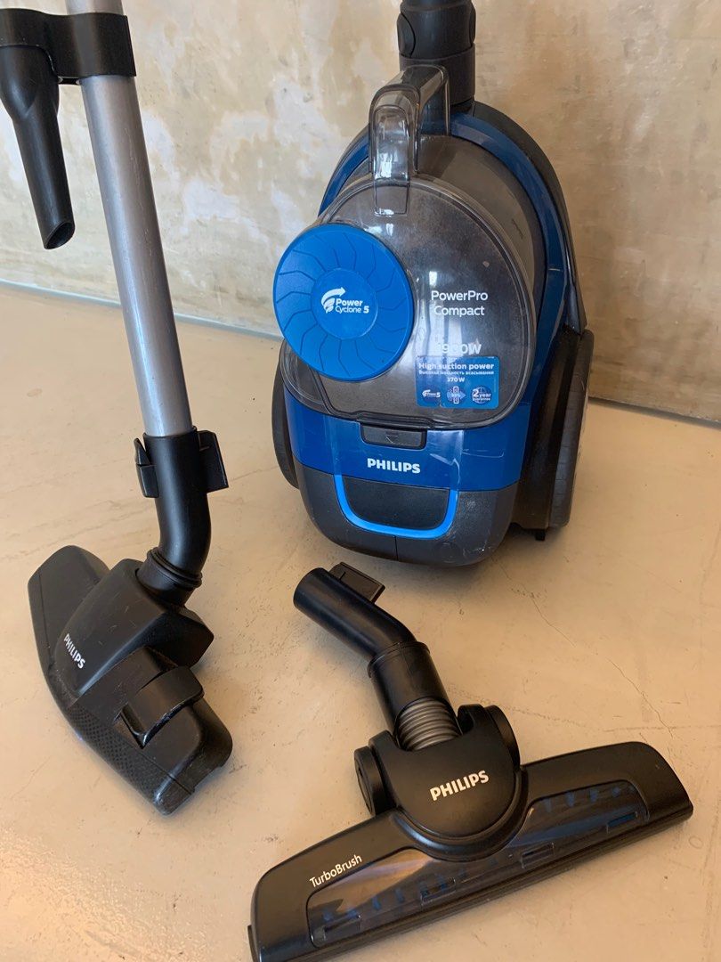 PHILIPS Powerpro Compact Bagless Vacuum Cleaner - FC9352/61, TV & Home ...