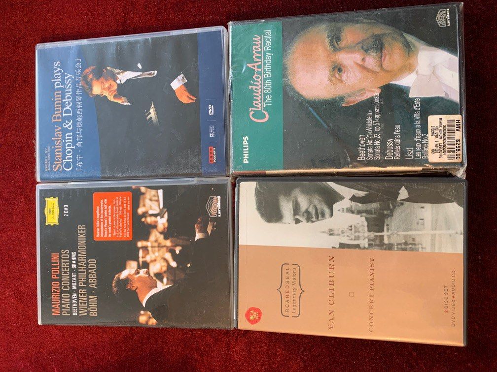 Piano dvds , Yundi (new) Arrau Horowitz Giles Pollini, 興趣及遊戲, 音樂樂器 & 配件 ...