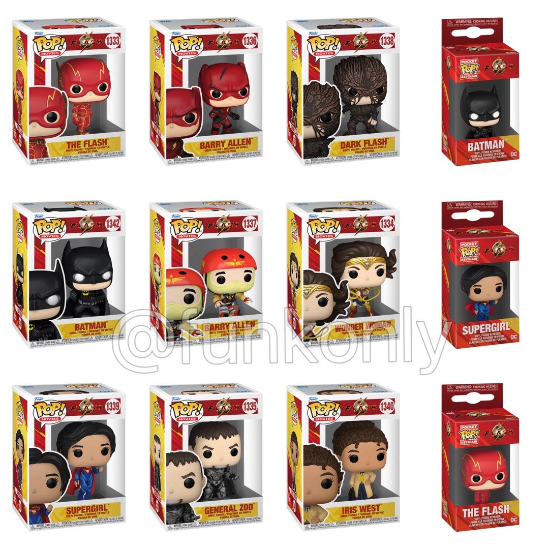 [PO] The Flash: Batman/ Supergirl/ Wonder Woman/ General Zod/ Barry ...