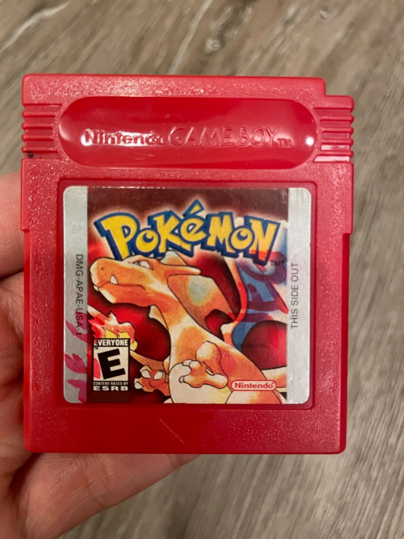 Pokemon Fire Red - US, Authentic, Video Gaming, Video Games, Nintendo ...