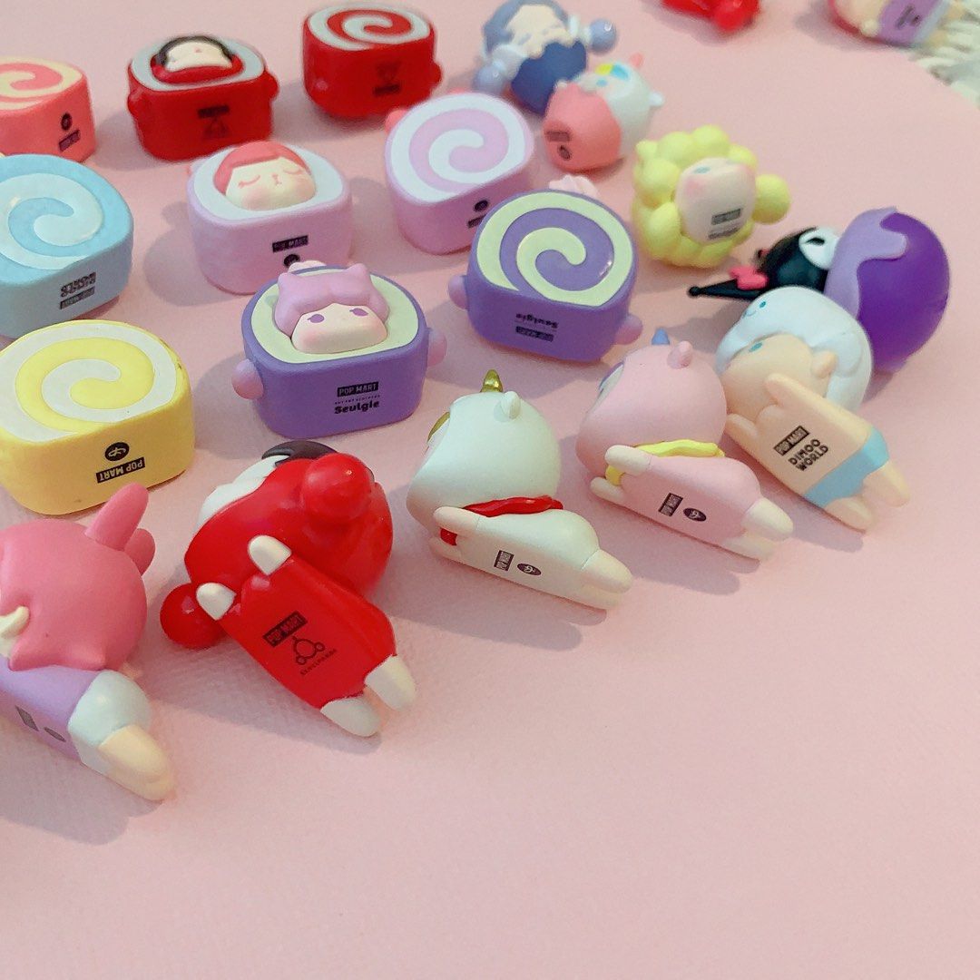 Pop Bean Popmart Dimoo Skullpanda Sakura Popbean Bunny Sweet Bean Pucky ...