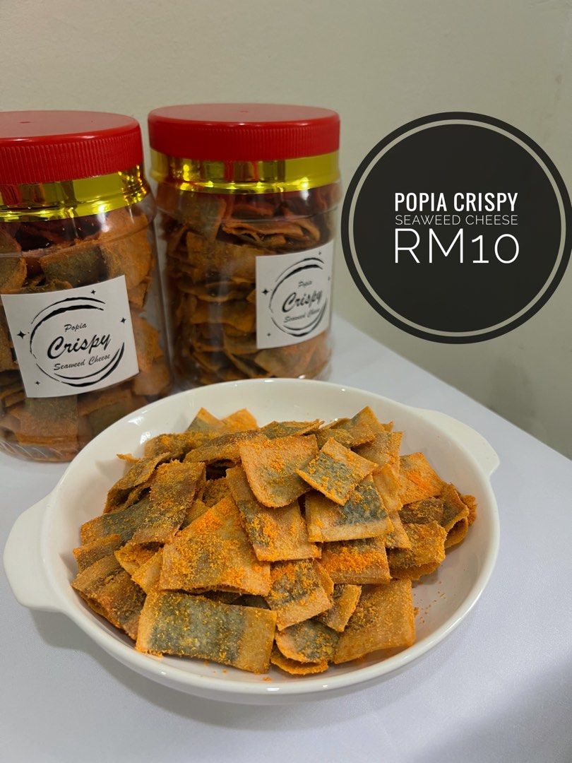 Popia Crispy Cheese, Food & Drinks, Packaged & Instant Food on Carousell