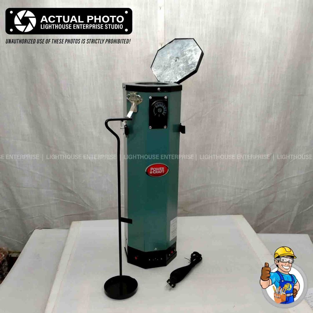 POWERCRAFT 150W 10kg Portable Electrode Welding Rod Dryer / Welding Rod ...