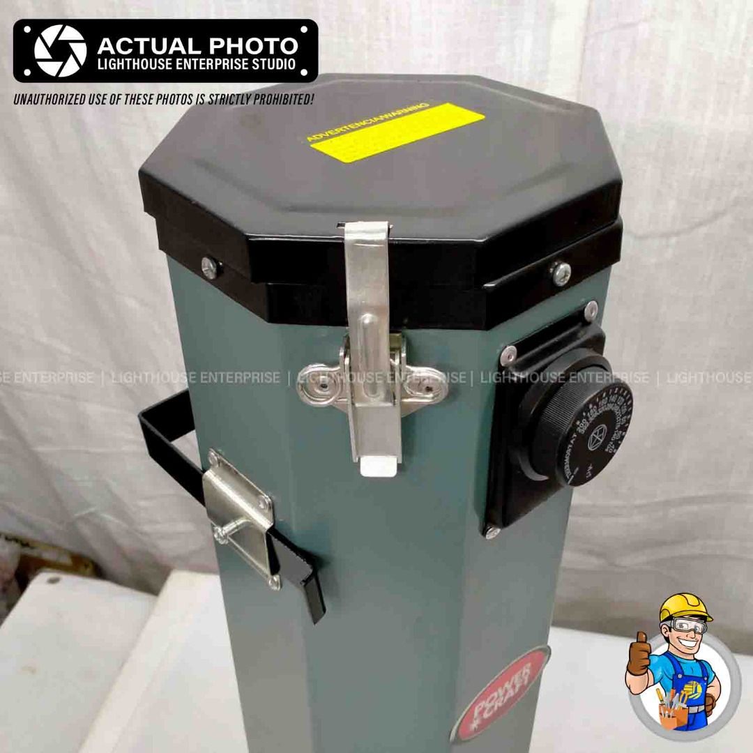 POWERCRAFT 150W 10kg Portable Electrode Welding Rod Dryer / Welding Rod ...