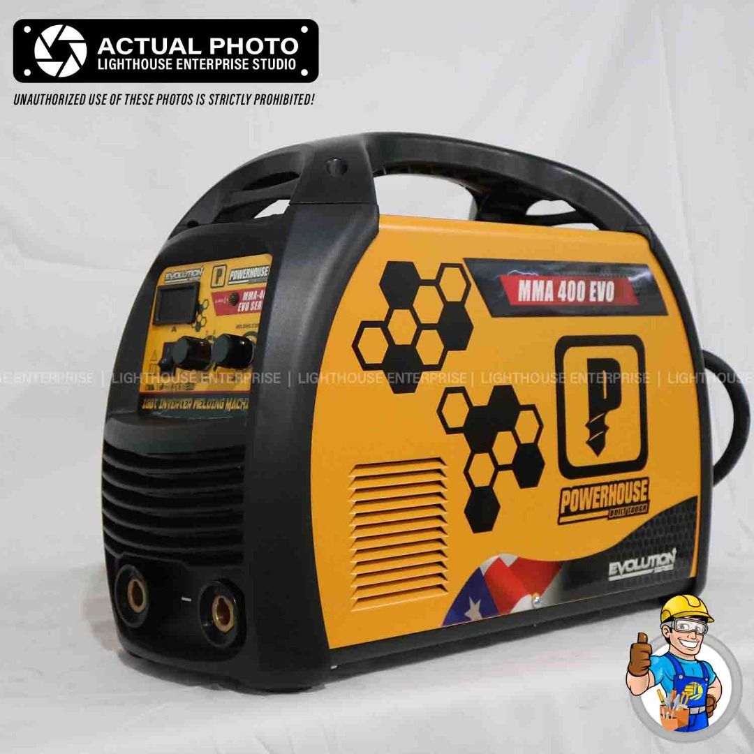 POWERHOUSE Evolution 400A IGBT Inverter Welding Machine Industrial ...