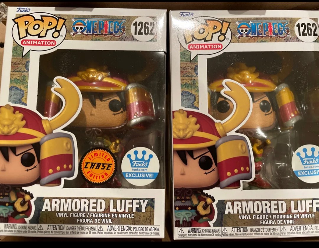 Armored Luffy Chase & Common Funko Exclusive, Hobbies & Toys, Toys ...