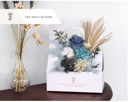 Preserved Flower Box Gift | The Daily Blooms Preserved Flowers Series ...