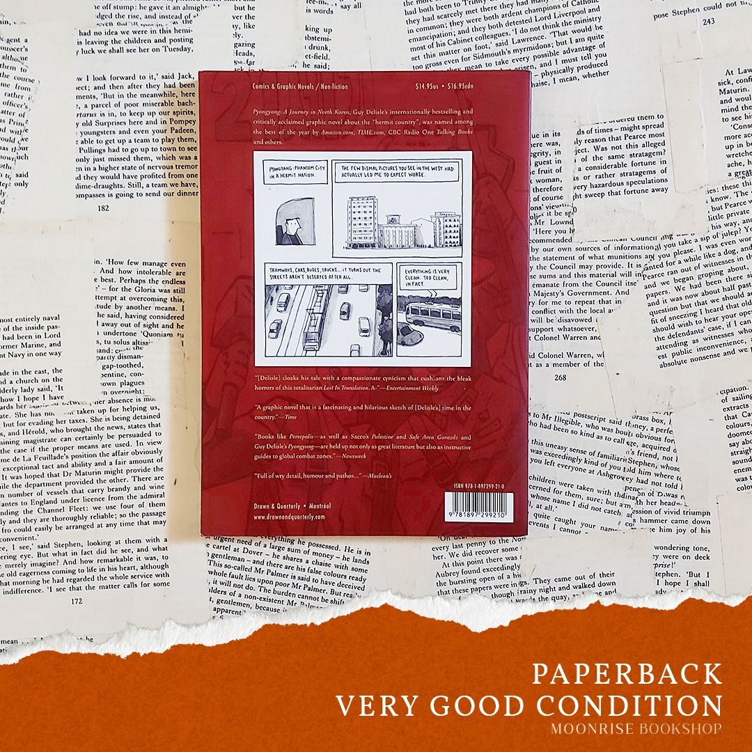 Pyongyang: A Journey in North Korea by Guy Delisle, Hobbies & Toys ...