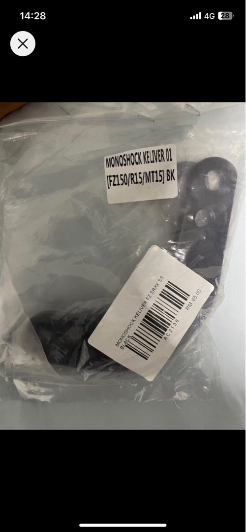 R15/mt15 lowering kit, Motorcycles, Motorcycle Accessories on Carousell