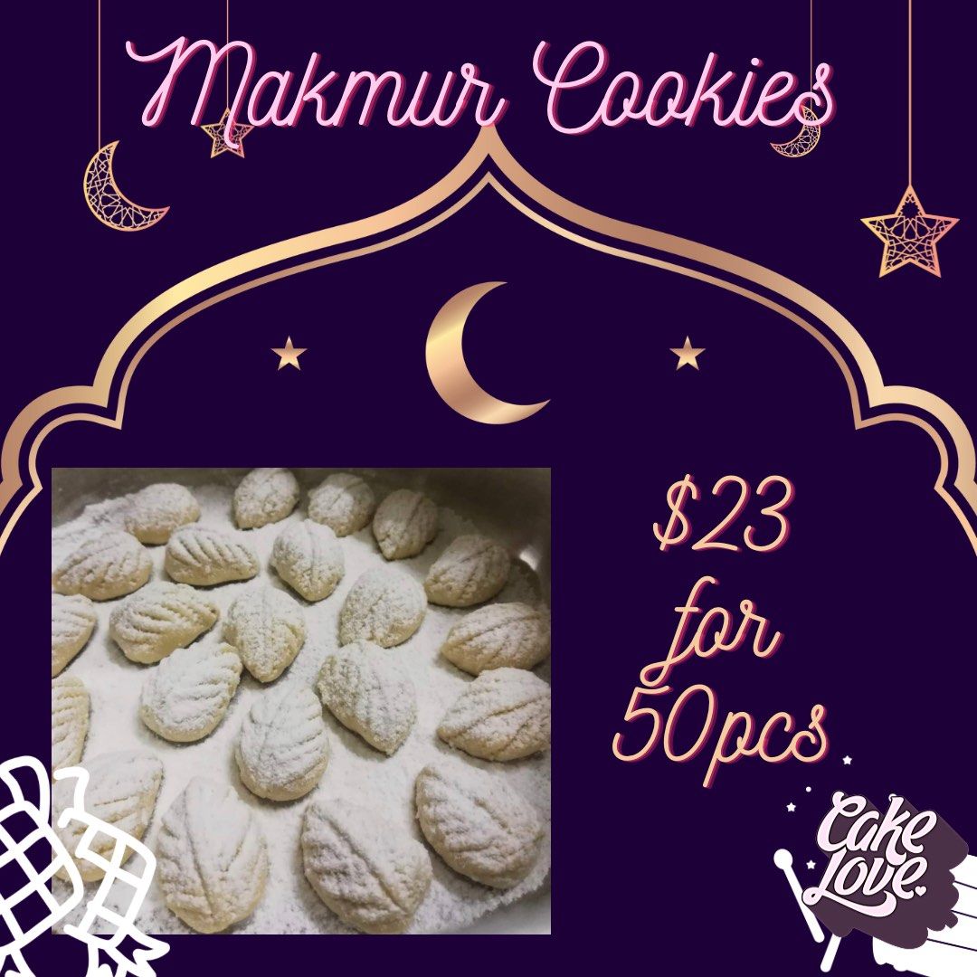 Raya 2023 cookies kuih tart sepit makmur mama carries, Food & Drinks ...