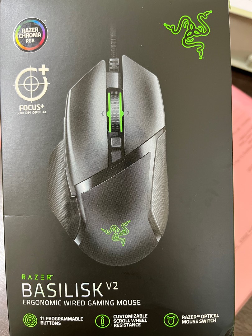 Razer Basilisk V2, Computers & Tech, Parts & Accessories, Mouse ...