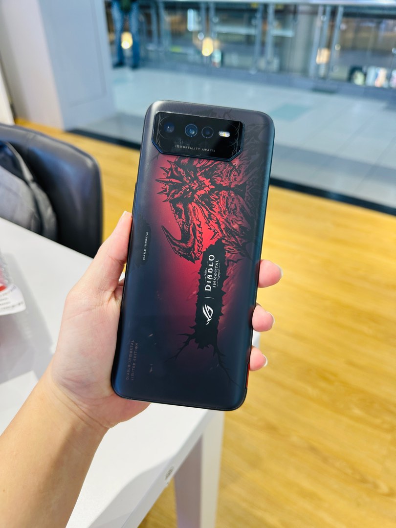 Rog Phone 6 (Limited Edition) DIABLO IMMORTAL, Mobile Phones & Gadgets ...