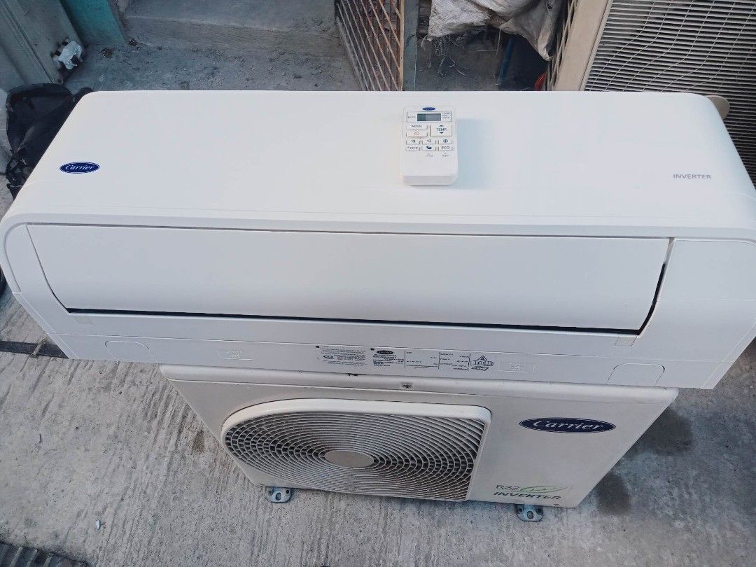 sale 1.5hp carrier inverter R32 Latest model on Carousell