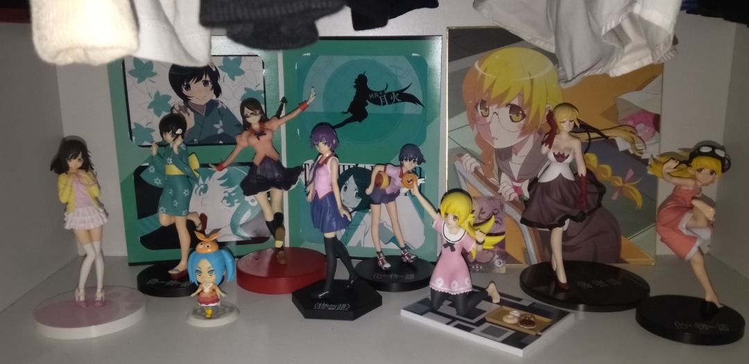 Monogatari series figures, Hobbies & Toys, Toys & Games on Carousell