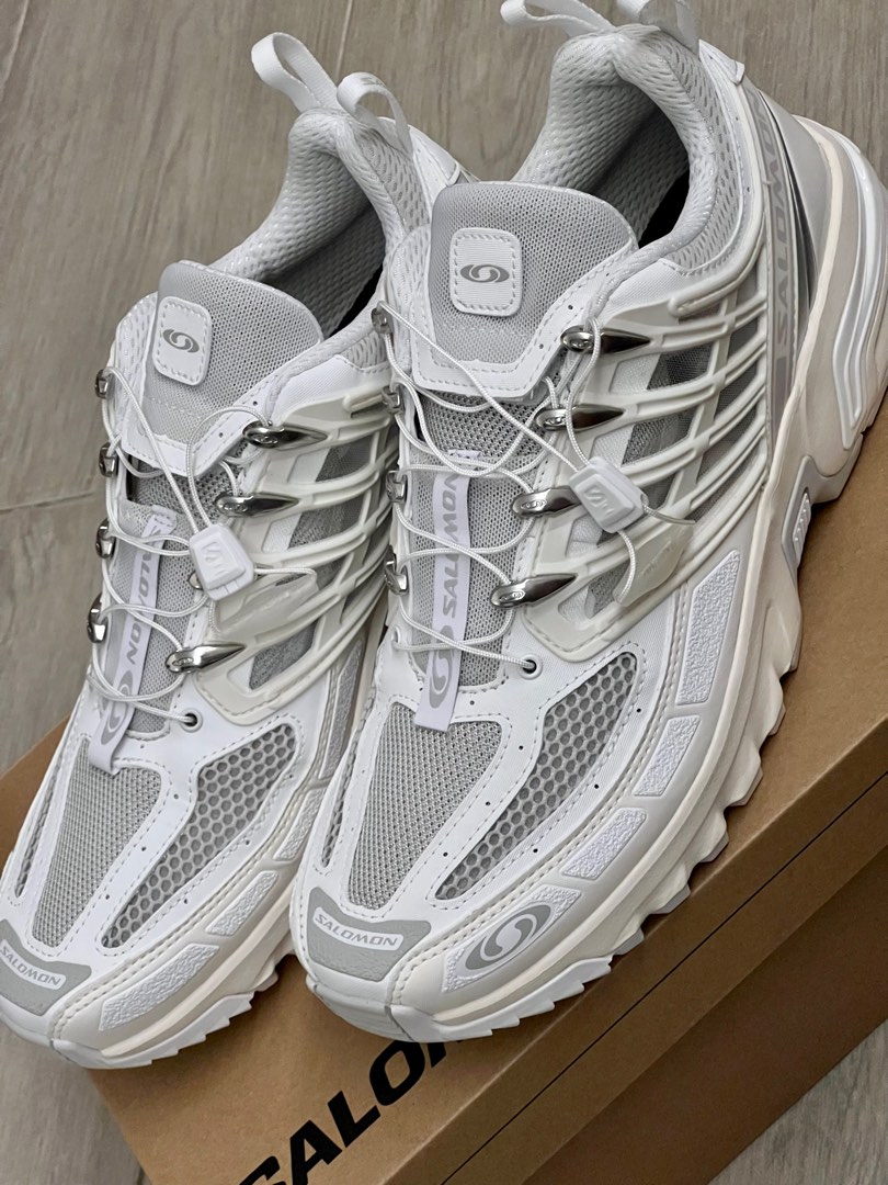 Salomon ACS Pro White Lunar, 男裝, 鞋, 波鞋 - Carousell