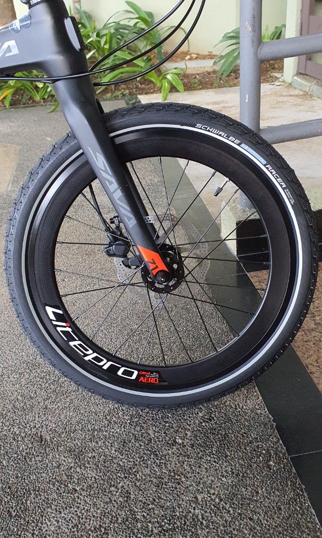 Sava Z1 upgraded foldable Japan Toray carbonfibre bike, Sports ...